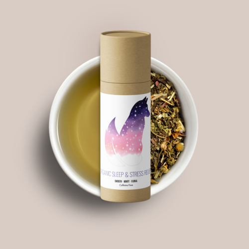Sleep & Stress Relief Tea | Relaxing Herbal Blend - Foxy Tea®