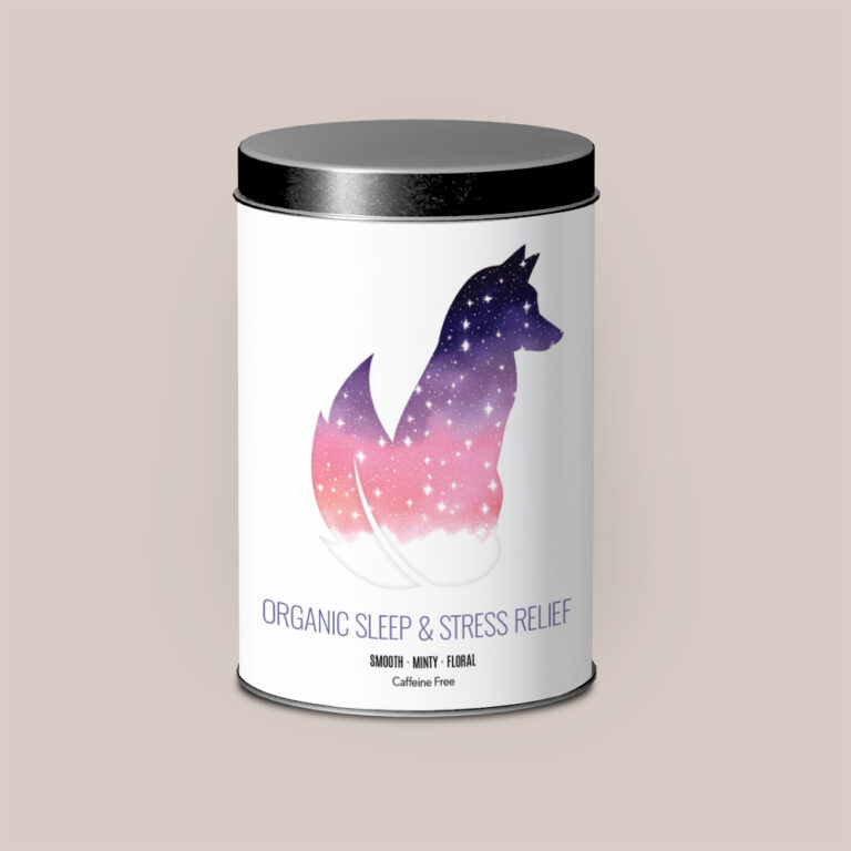 Sleep & Stress Relief Tea | Relaxing Herbal Blend - Foxy Tea®