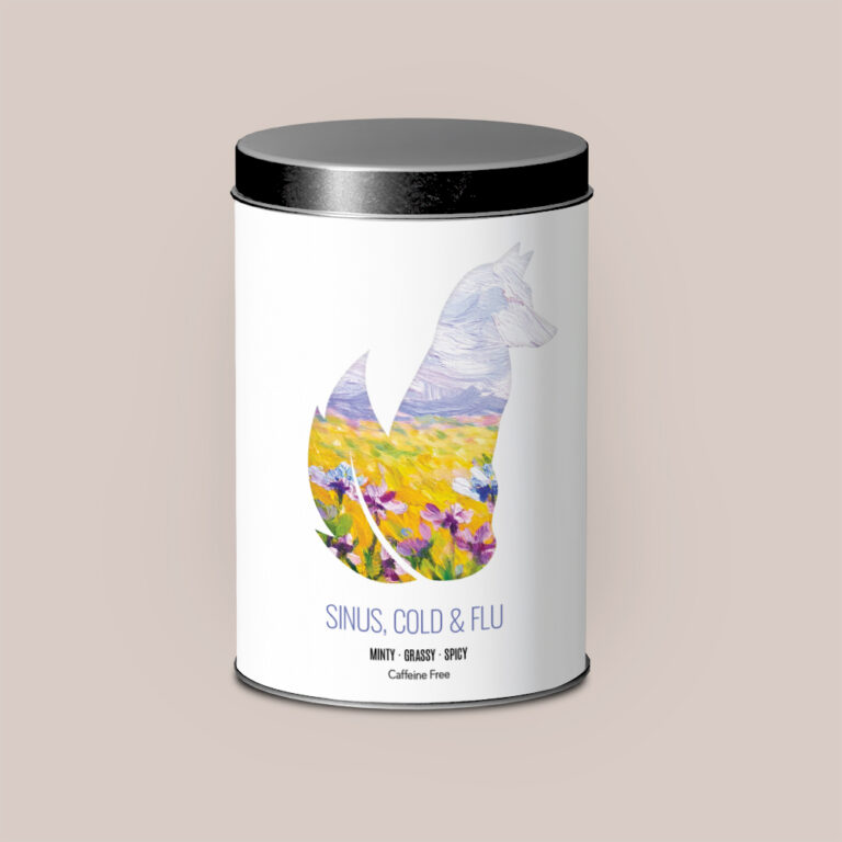 Sinus Tea: Cold Relief Tea | Soothing Organic Blend with Foxy Tea