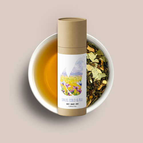 Sinus Tea: Cold Relief Tea | Soothing Organic Blend with Foxy Tea