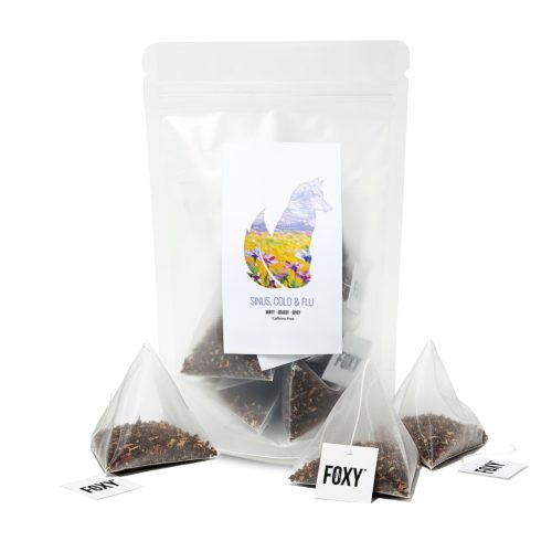 Sinus Tea: Cold Relief Tea | Soothing Organic Blend with Foxy Tea