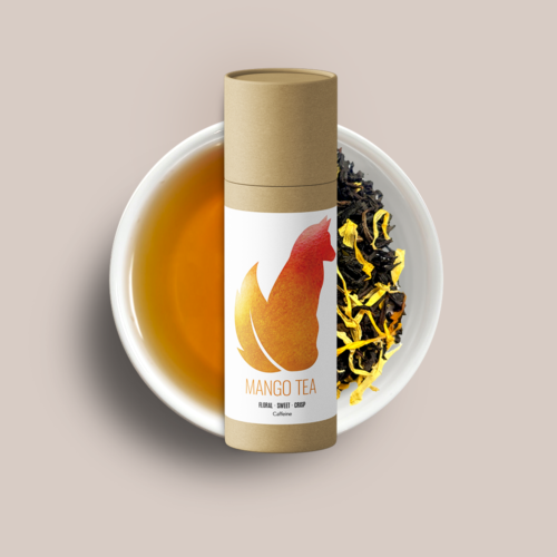 Mango Tea - Tropical Mango Black Tea & Iced Tea | Foxy Teas