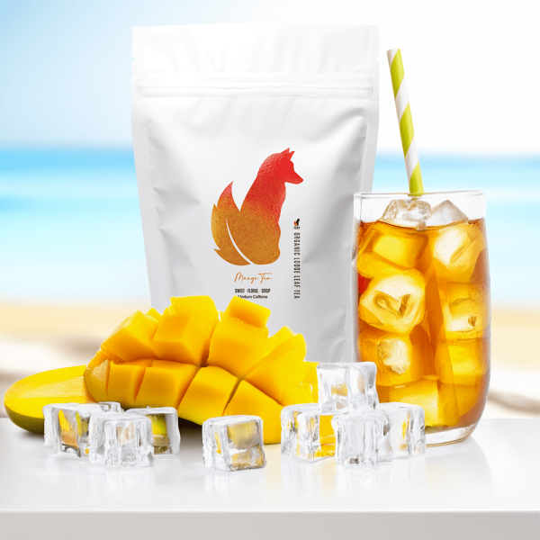 Mango Tea - Tropical Mango Black Tea & Iced Tea | Foxy Teas