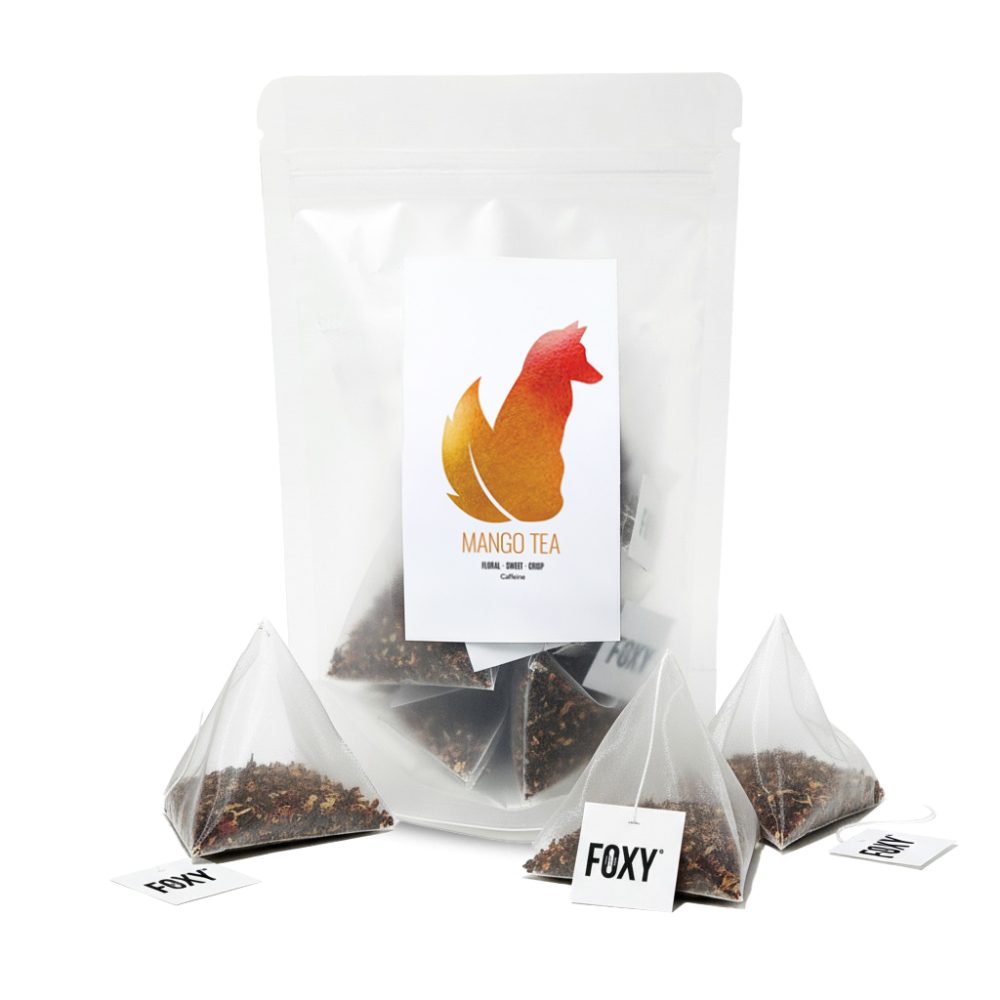 Mango Tea - Tropical Mango Black Tea & Iced Tea | Foxy Teas