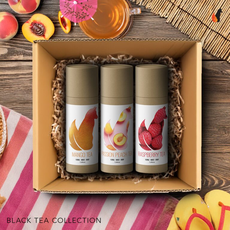 Fruit Lovers Black Tea Collection - Premium Fruit-Infused Teas