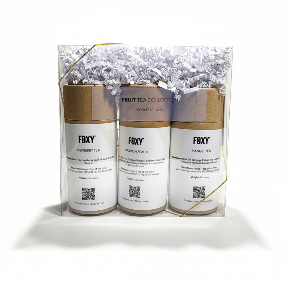 Fruit Lovers Black Tea Collection - Premium Fruit-Infused Teas